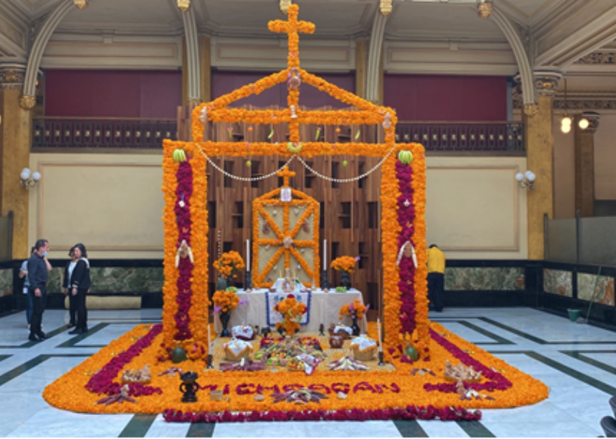 Altares Tradicionales Michoacanos en la Ciudad de México