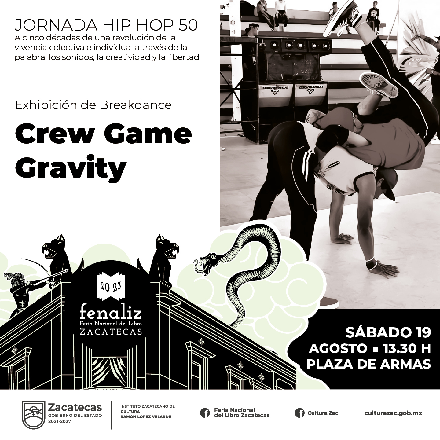 Exhibición de Breakdance Grew Game Gravity