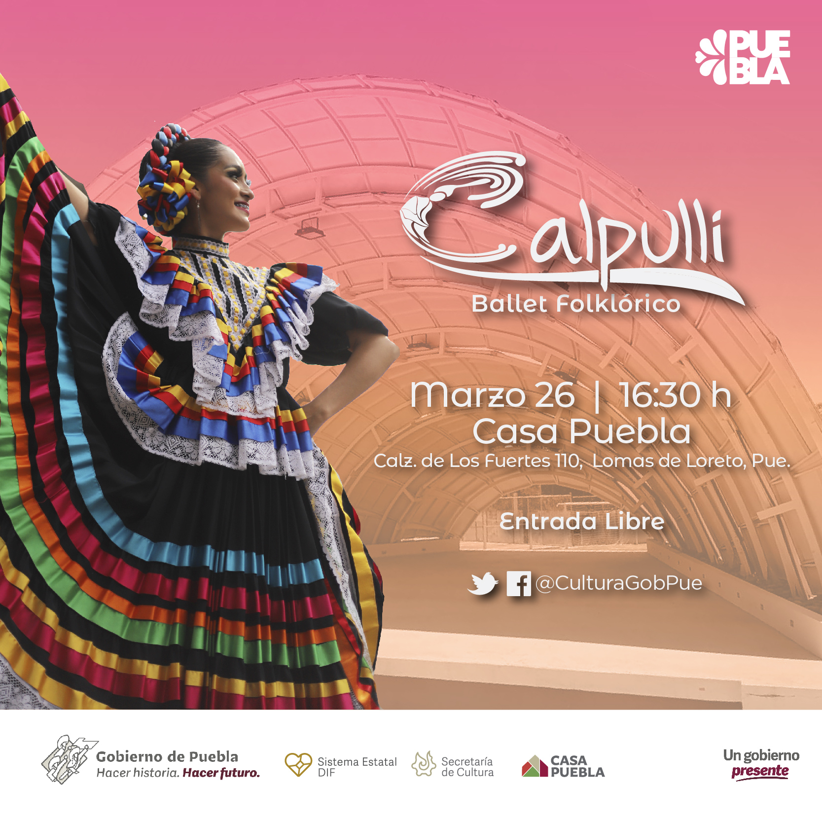 Presentación del Ballet Folklórico Calpulli