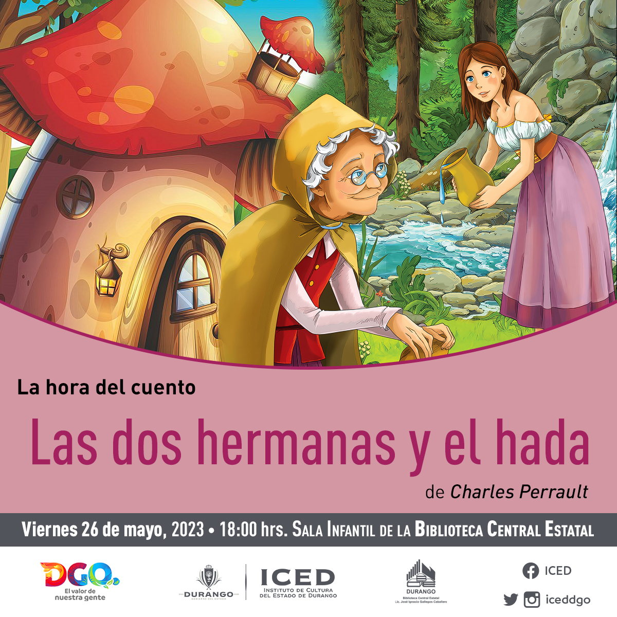 Las dos hermanas y el hada