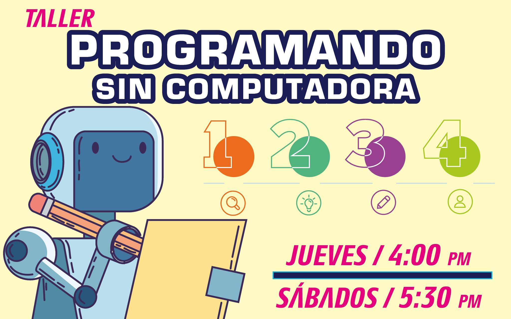 Programando sin computadora