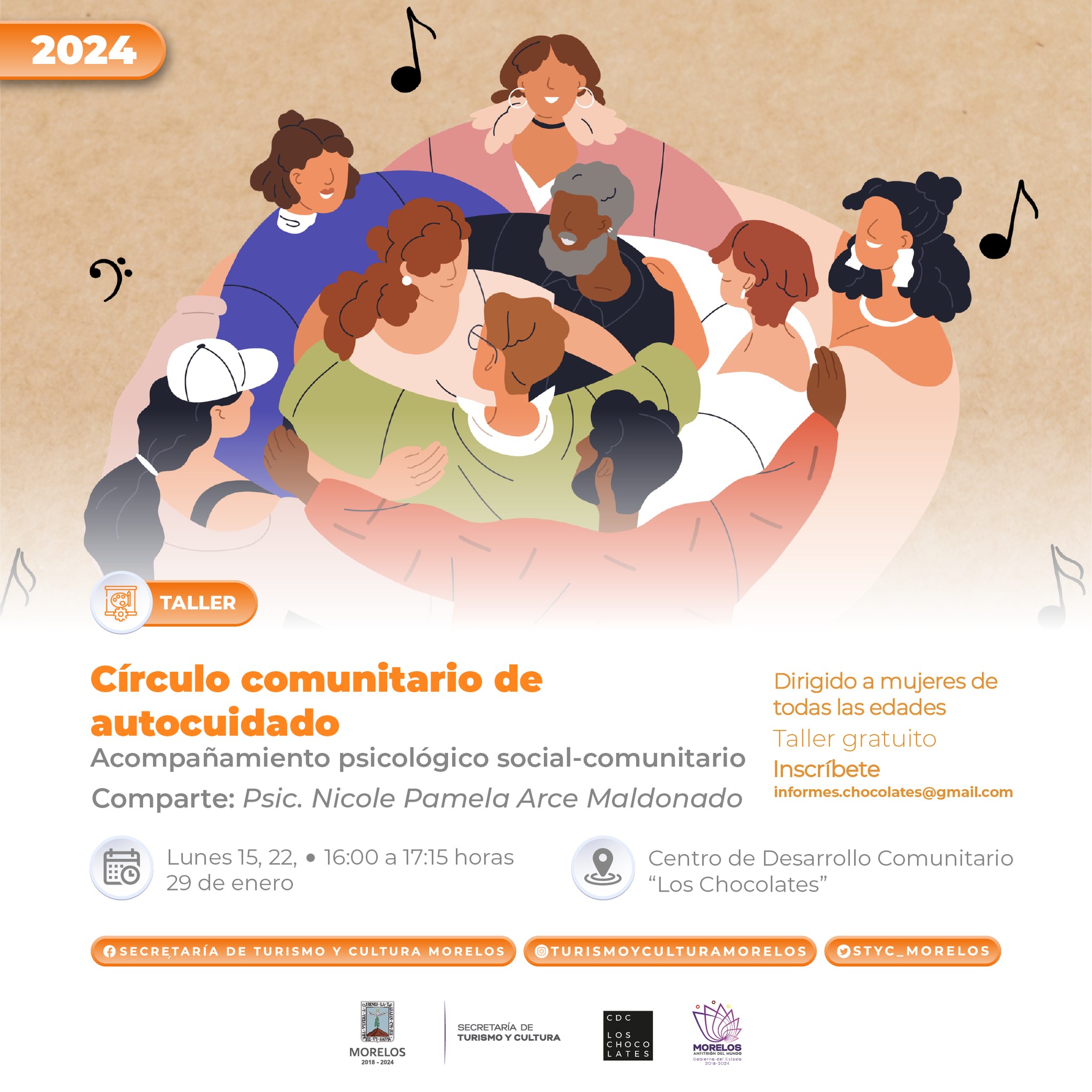 Círculo comunitario de autocuidado