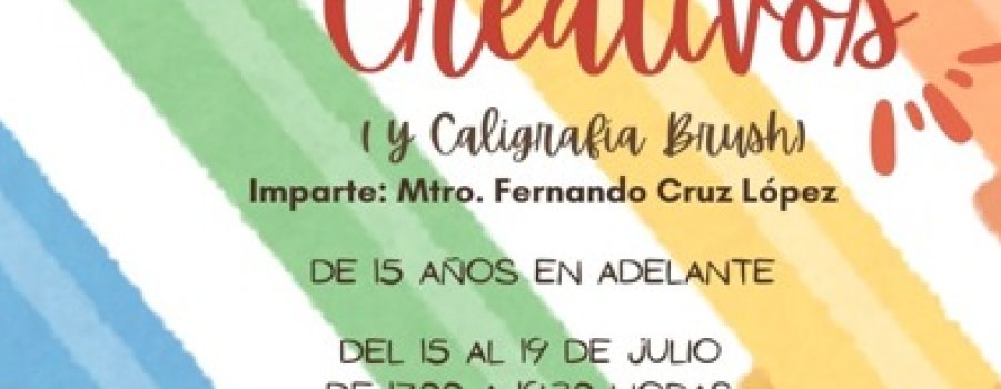 Textos creativos y caligrafía Brush