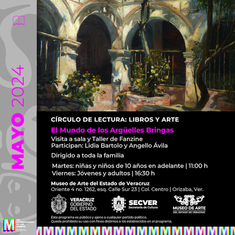 Círculo de lectura: libros y arte. El Mundo de los Argüelles Bringas