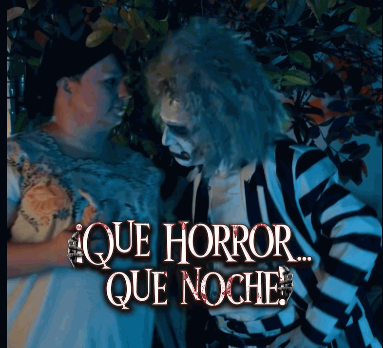 ¡Qué horror, qué noche!