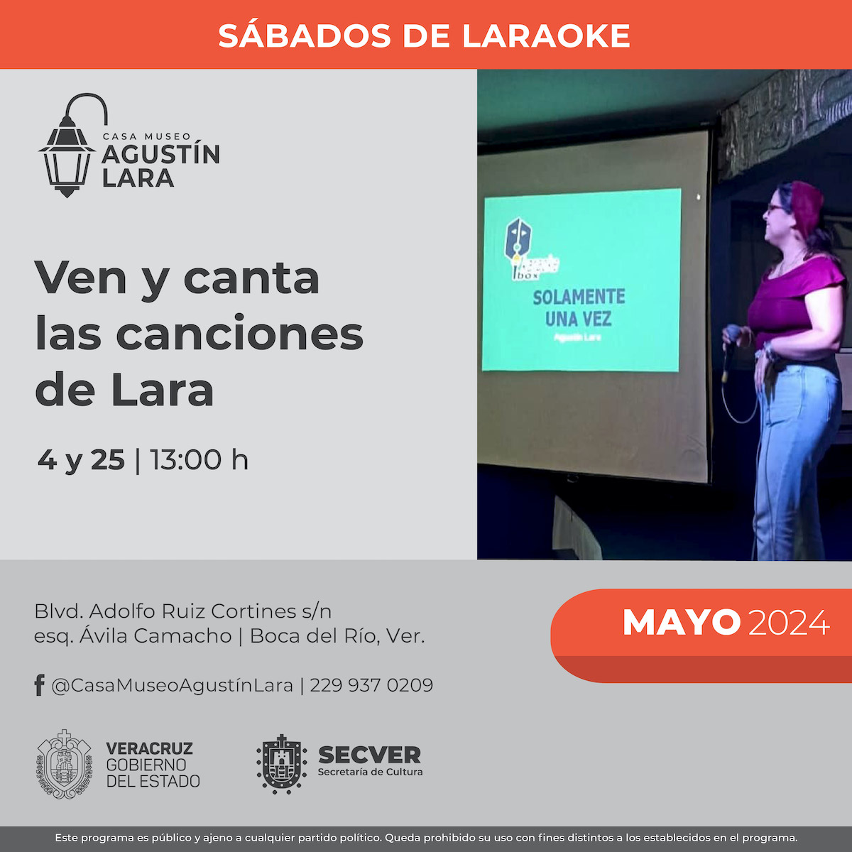 Ven y canta las canciones de Lara