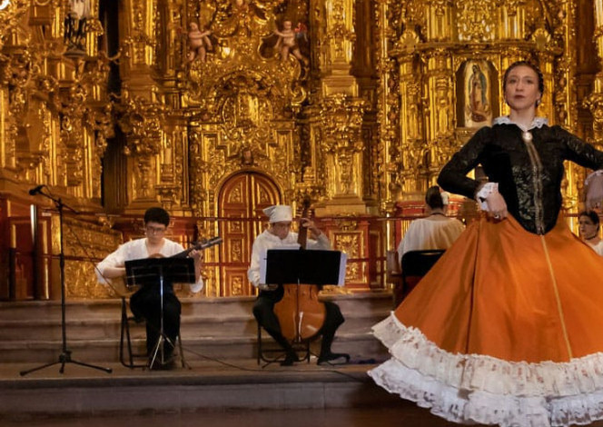 La música y danza del Sarao de cuatro naciones de Sor Juana