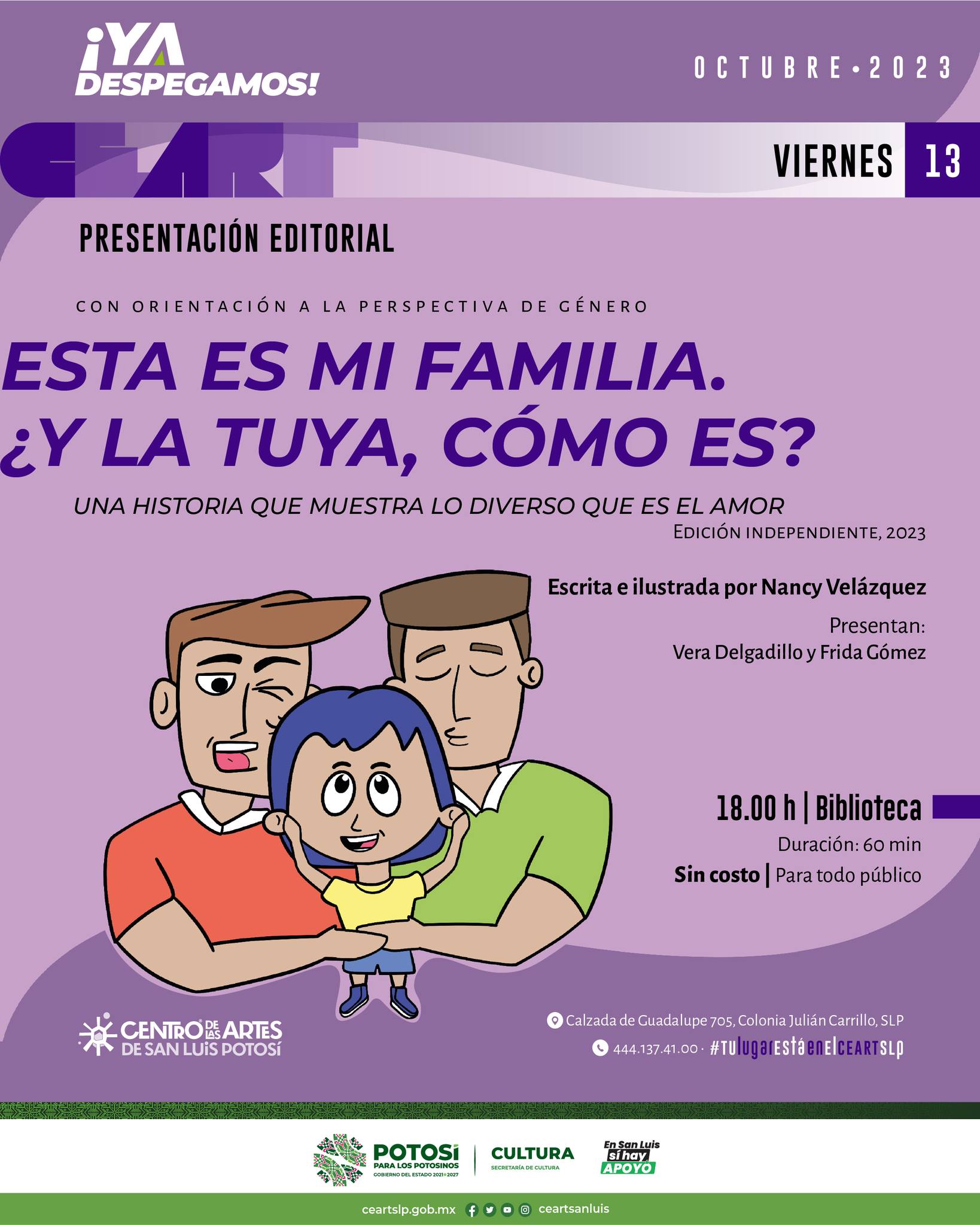 Esta es mi familia. ¿Y la tuya, cómo es? Una historia que muestra lo ...