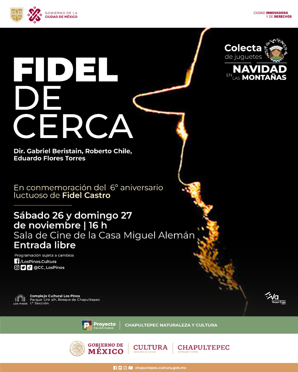 Fidel de cerca