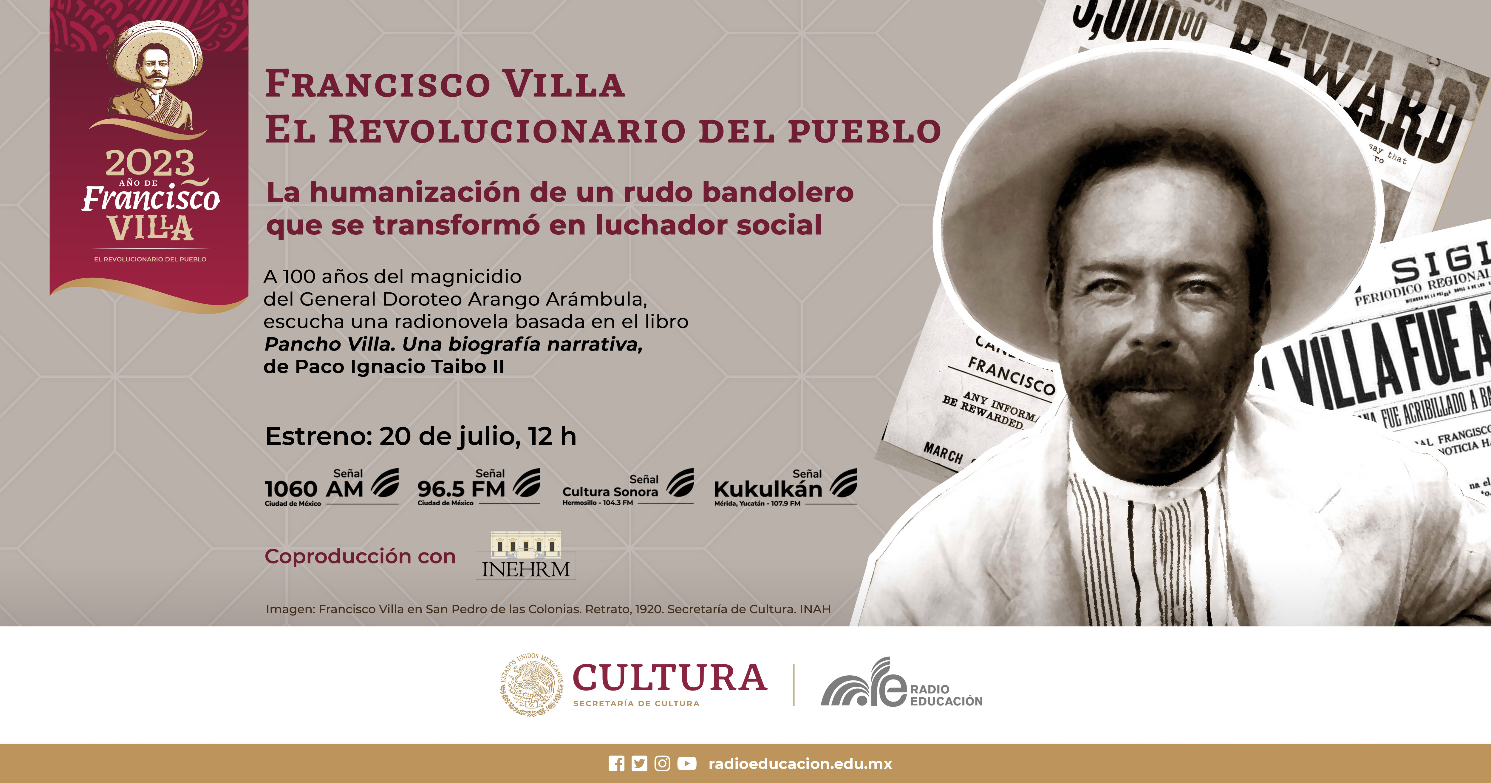 Francisco Villa. El revolucionario del pueblo.