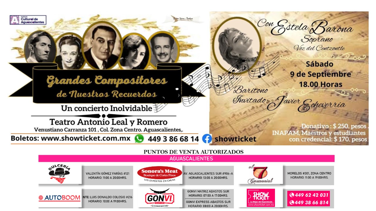 Grandes compositores de nuestros recuerdos
