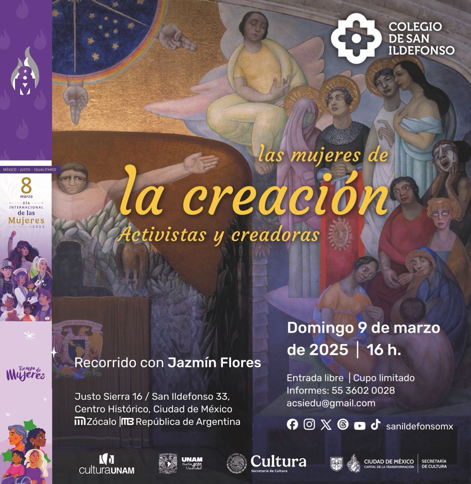 Las mujeres de LA CREACIÓN Activistas y creadoras