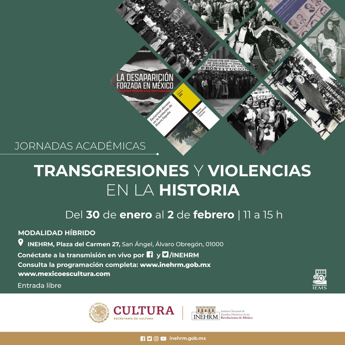 Transgresiones y violencias en la historia.