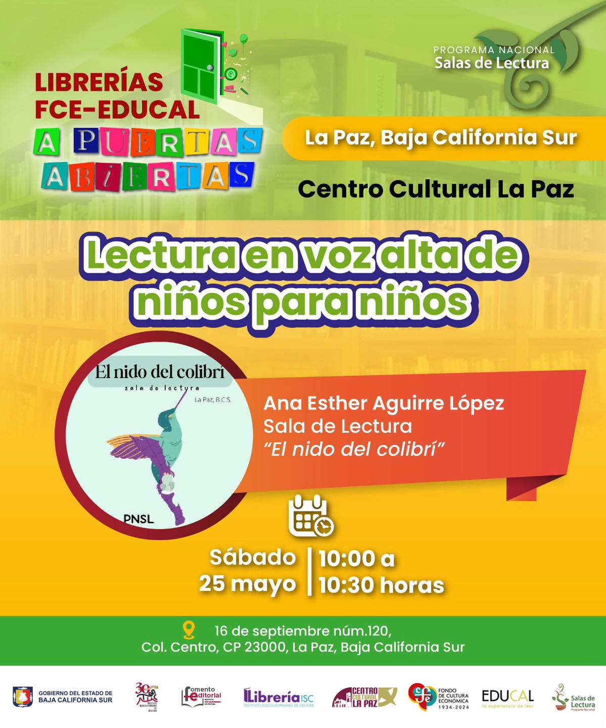 Lectura en voz alta de niños para niños