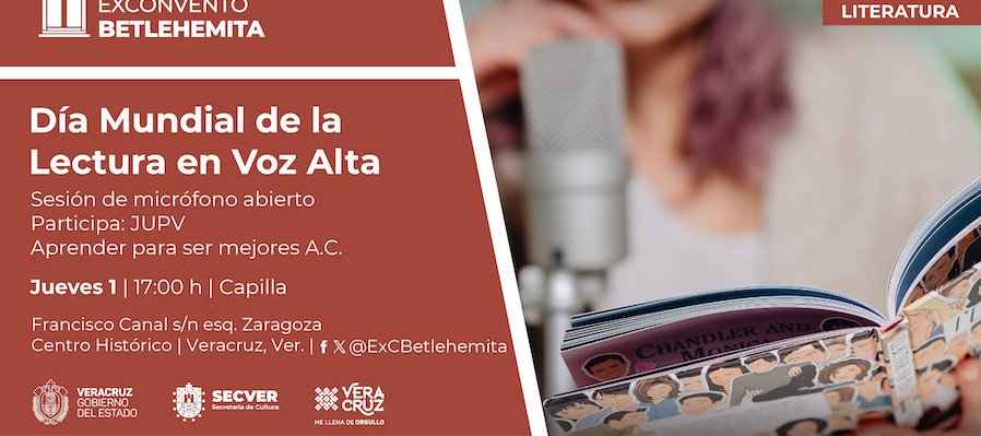 Día Mundial de la Lectura en Voz Alta