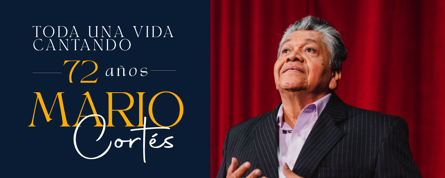 Tenor Mario Cortés - Toda una vida cantando