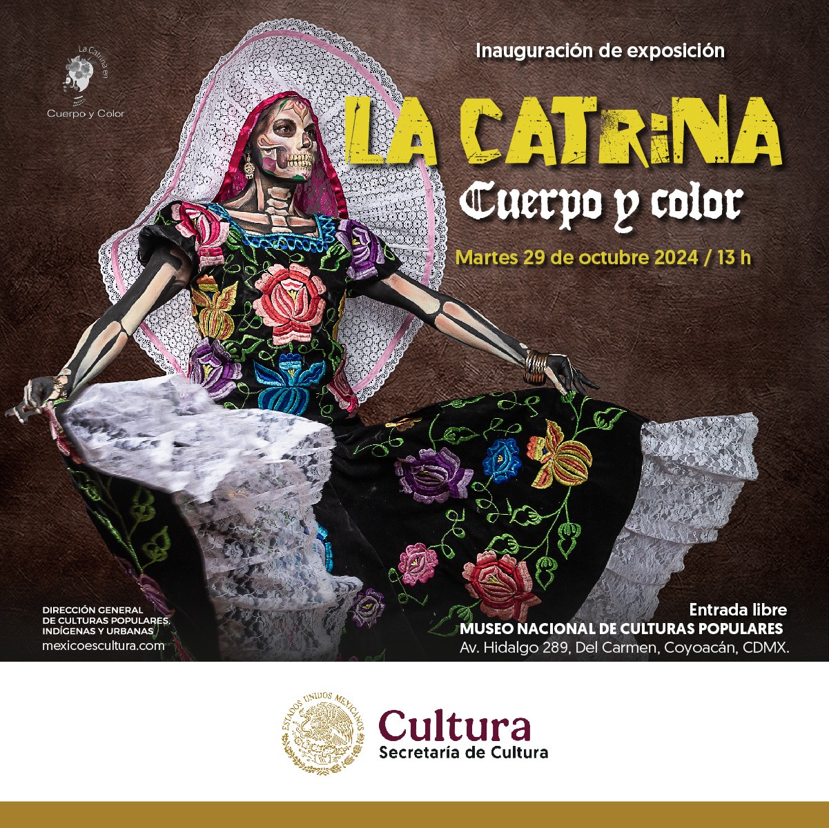 La Catrina. Cuerpo y color
