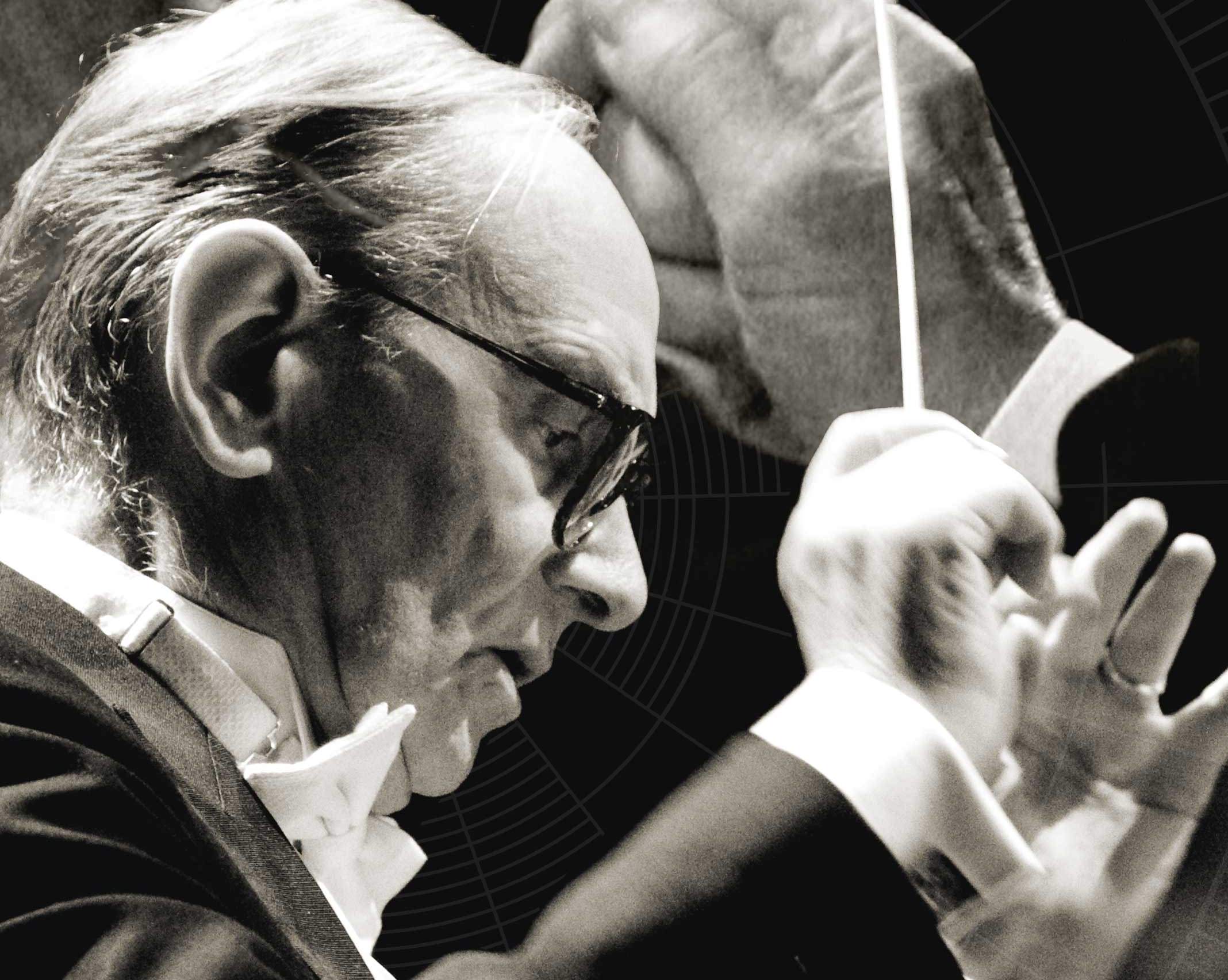 El maestro Ennio Morricone