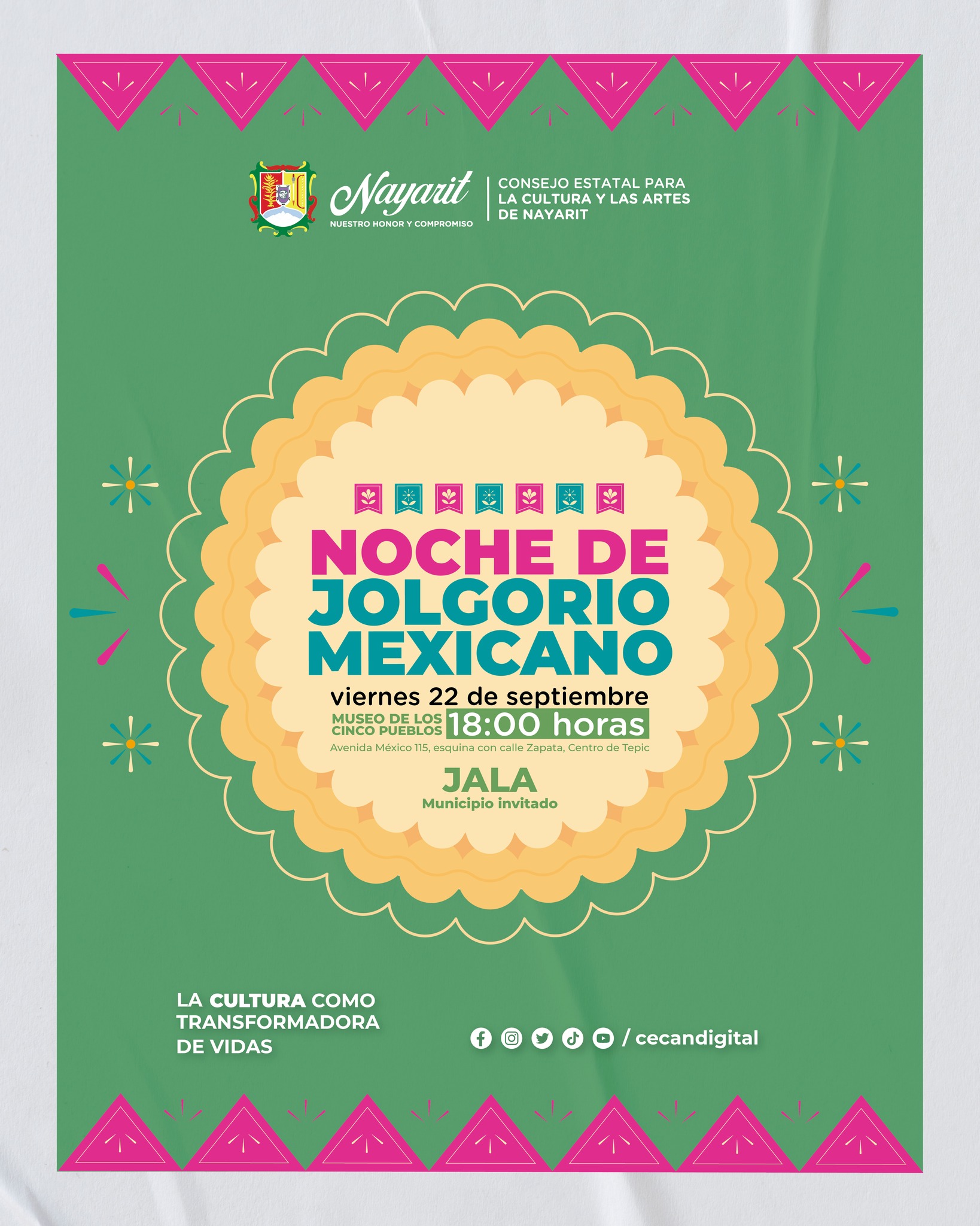 Noche de jolgorio mexicano