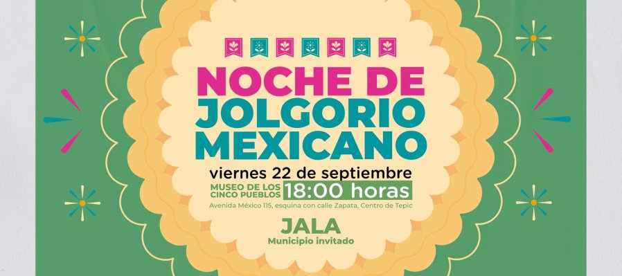 Noche de jolgorio mexicano