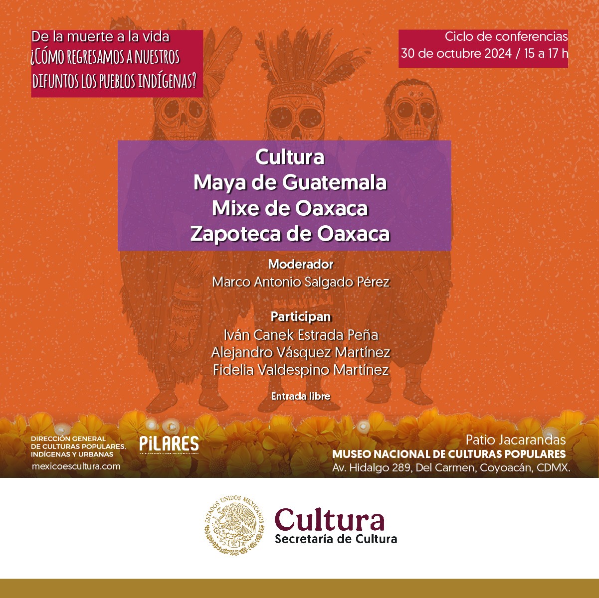 Cultura Maya de Guatemala, Mixe de Oaxaca y Zapoteca de Oaxaca