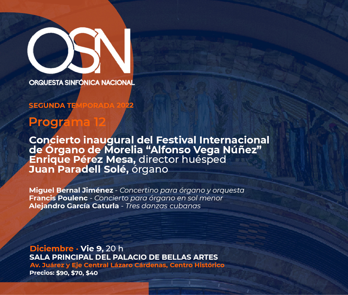 Segunda Temporada de la OSN. Programa 12