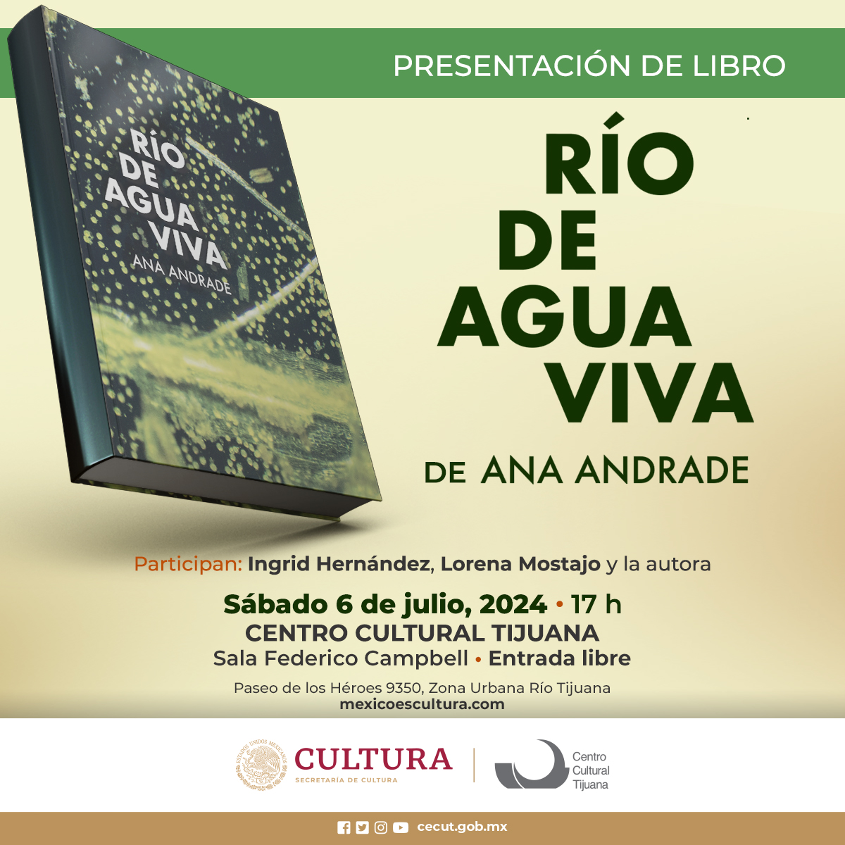 Río de agua viva de Ana Andrade