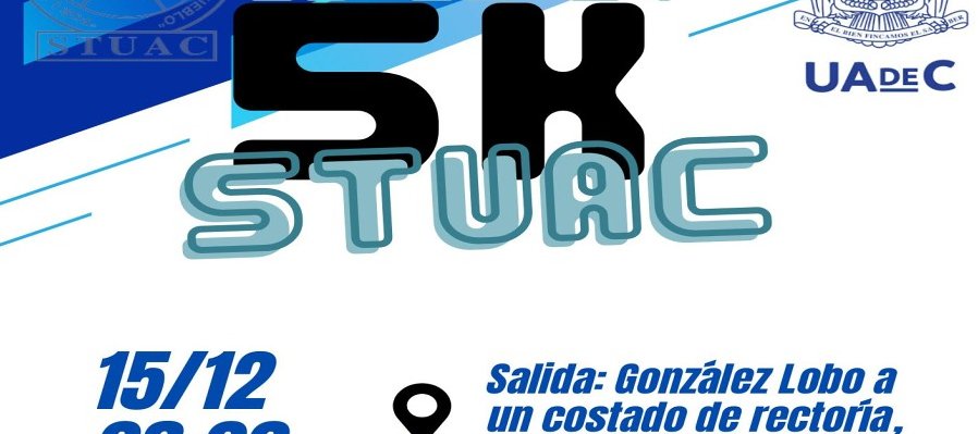 Carrera 5k STUAC 2da edición