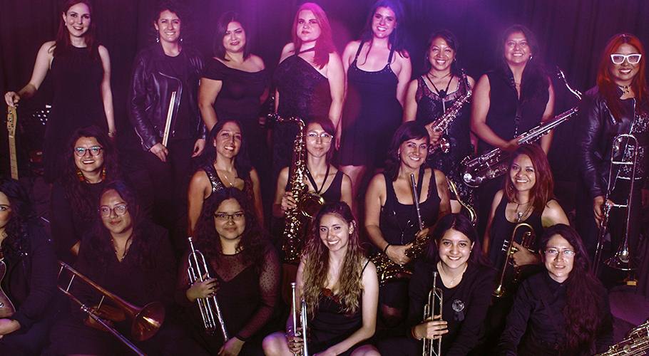 César López y Big Band Femenil SUTM
