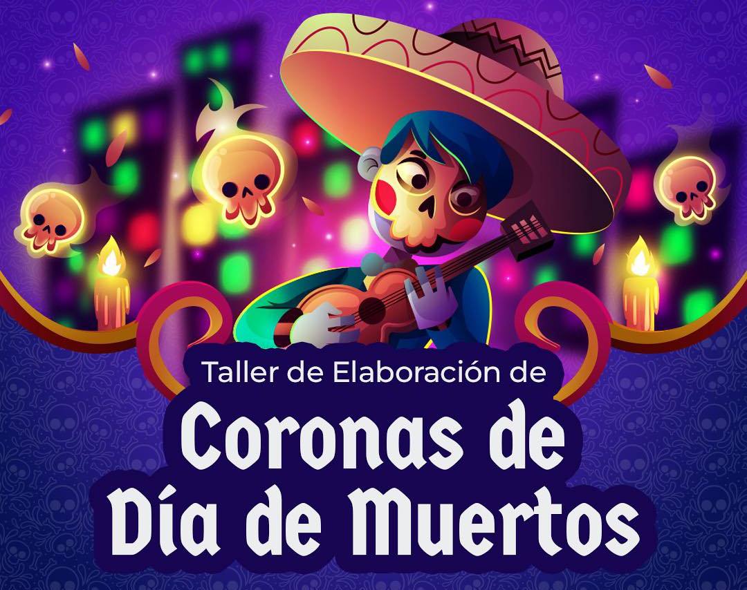 Elaboración de Coronas de Día de Muertos