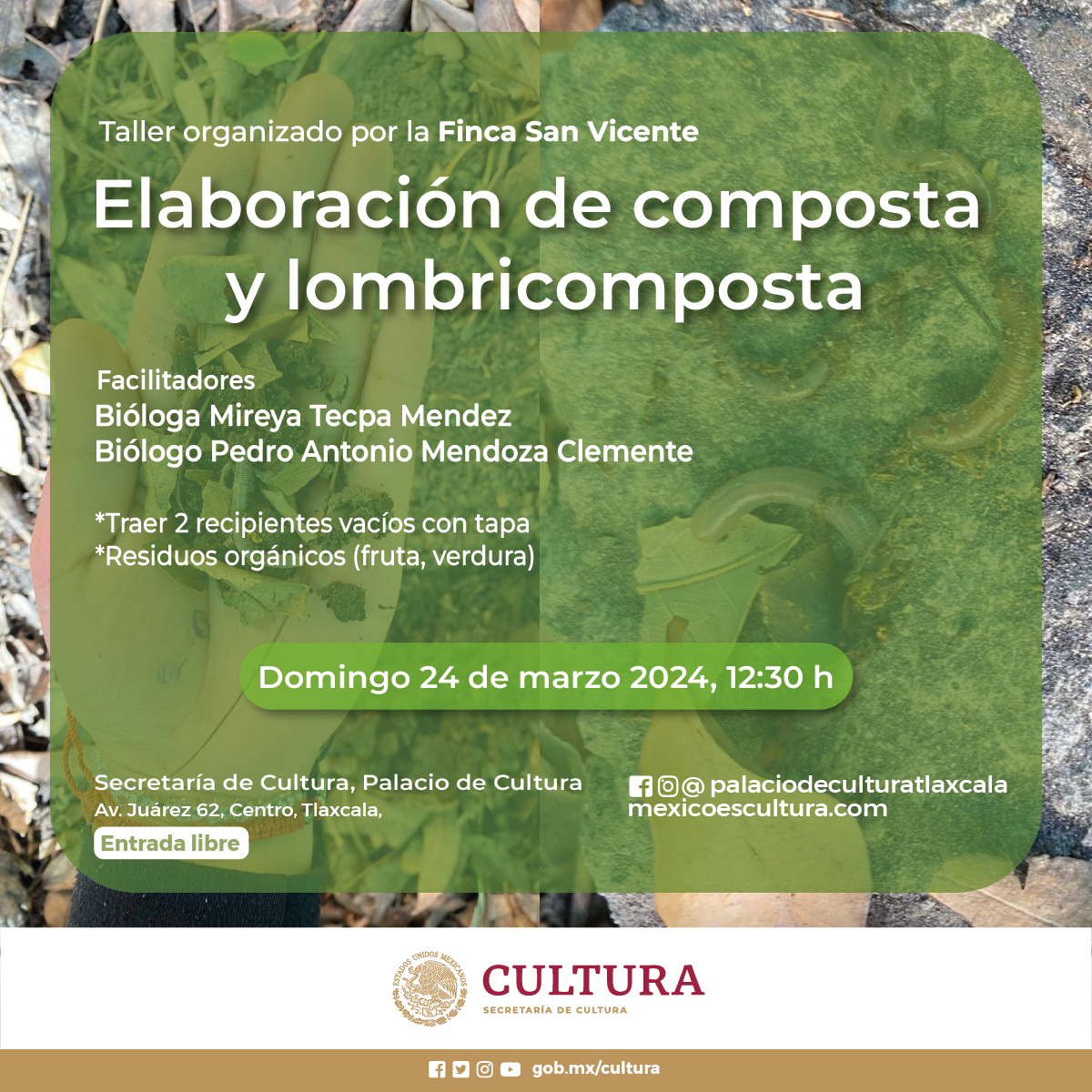 Taller de Elaboración de Composta y Lombricomposta