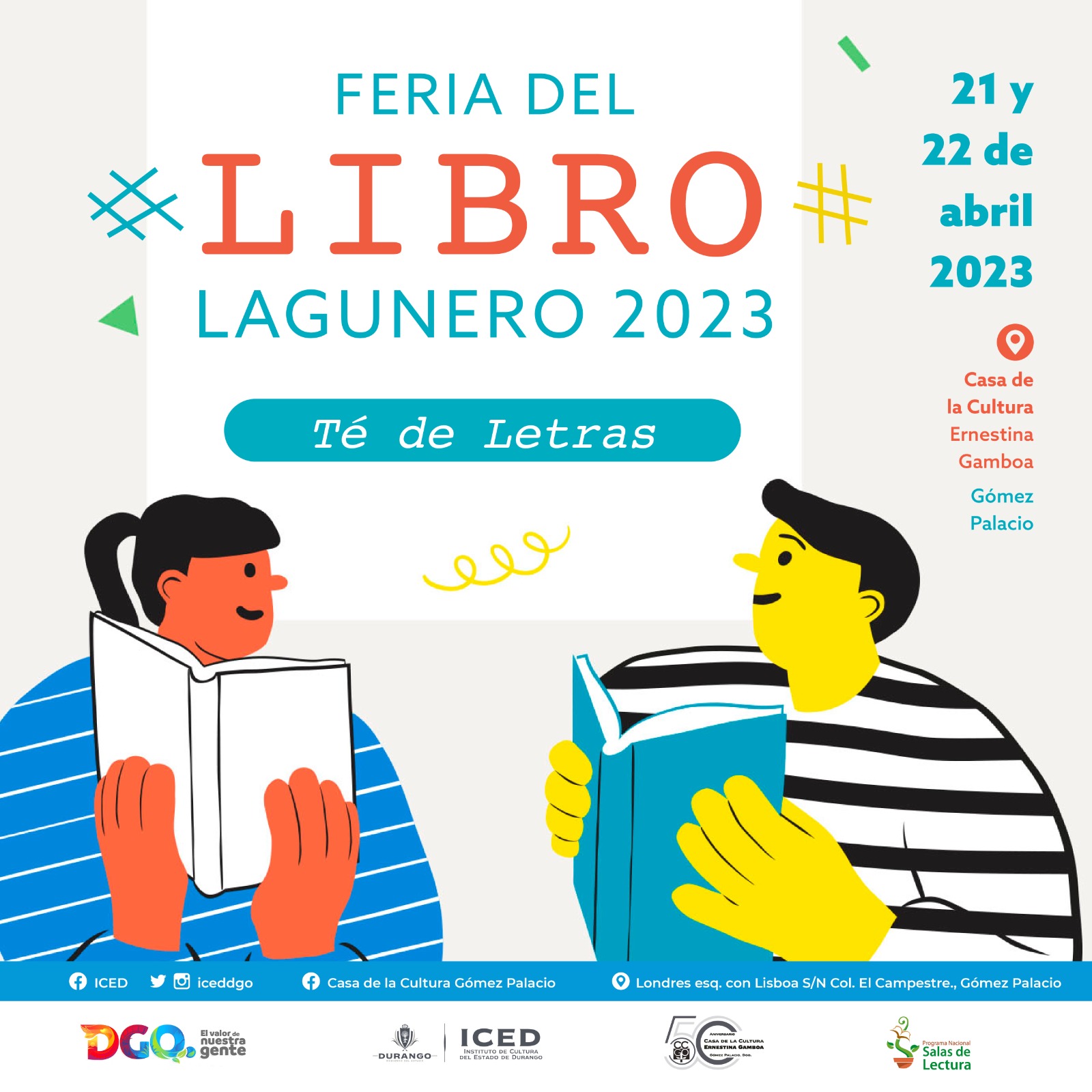 Feria del libro lagunero 2023