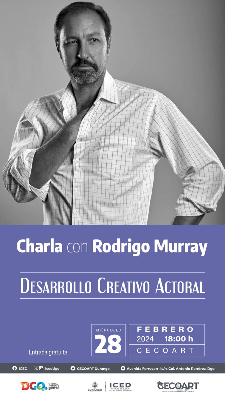 Charla con Rodrigo Murray