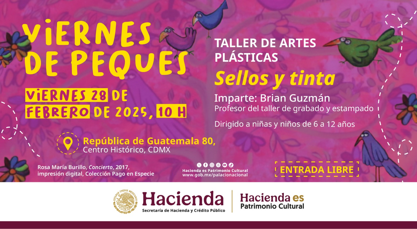 VIERNES DE PEQUES | Viernes 28 de febrero